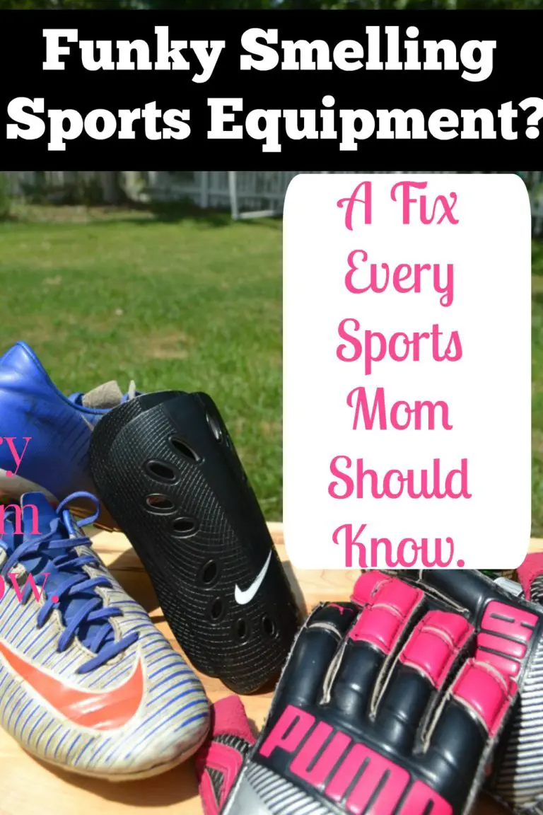 Funky Smelling Sports Equipment? A Fix Every Sports Mom Should Know.